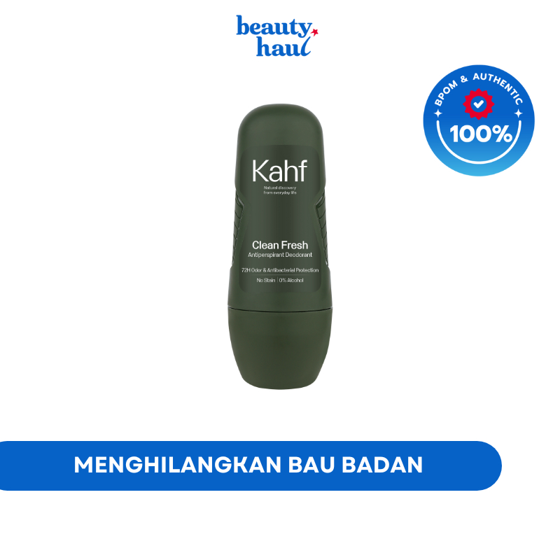 Jual KAHF Clean Fresh Antiperspirant Deodorant Roll On | Shopee Indonesia