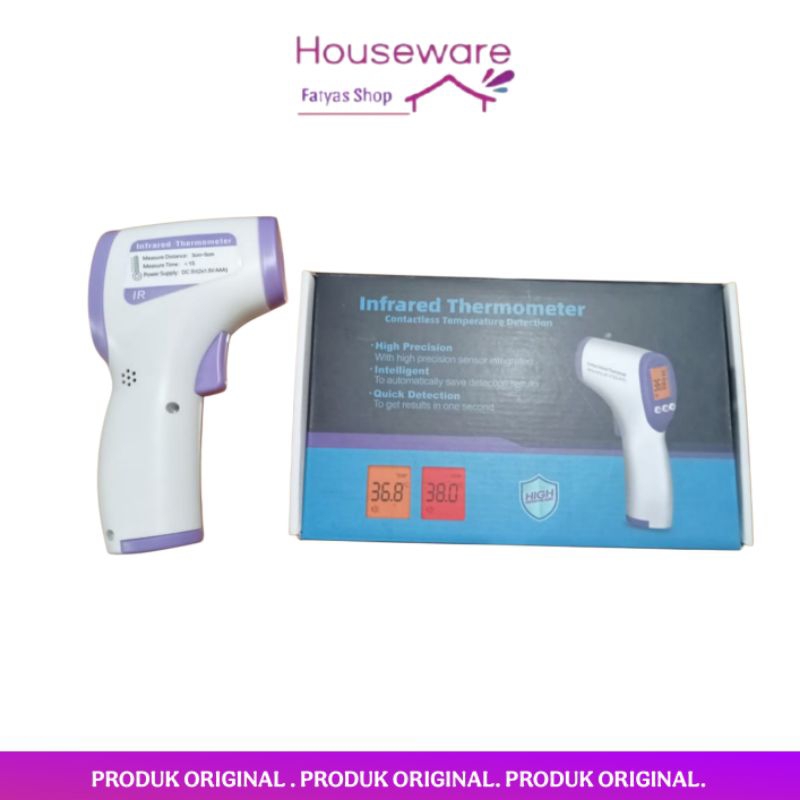Jual Infrared Thermometer Alat Pengukur Suhu Badan Original | Shopee ...