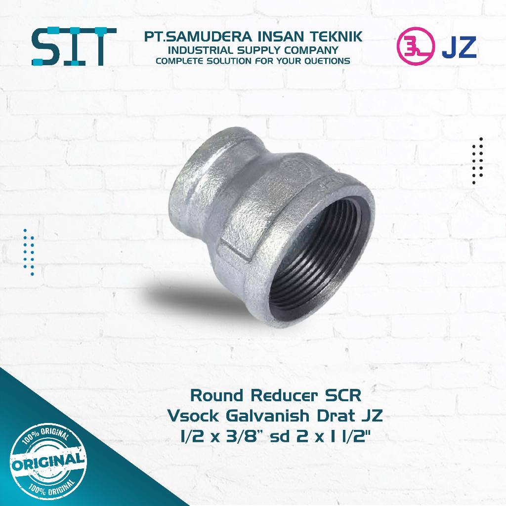 Jual Reducer Galvanis Drat 3/4 x 1/2" Vsock Galvanis Vlok Sok Galvanis ...