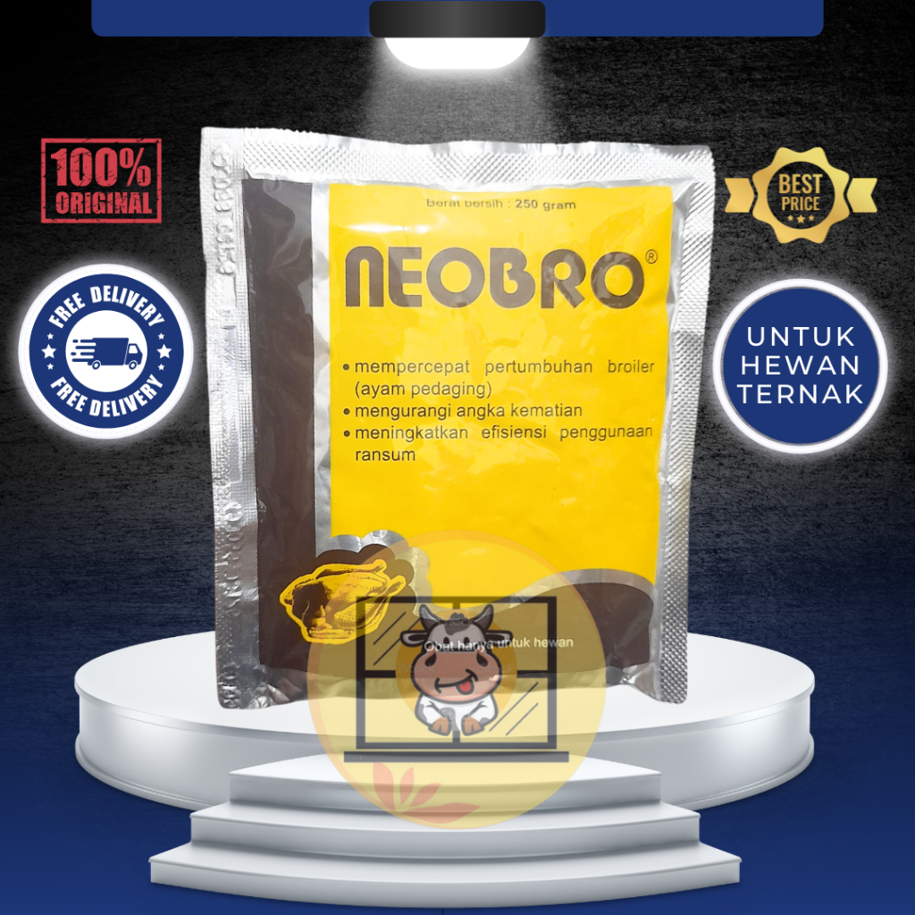 Jual NEOBRO 250 GRAM - Vitamin Penambah Berat Badan/Penggemuk Ayam ...