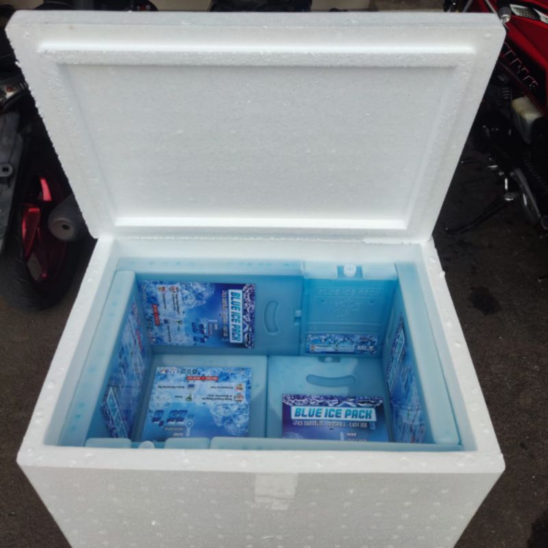 Jual Paket Box Ice Cream Emberan 8 Liter Paket Box Styrofoam Besar Box ...