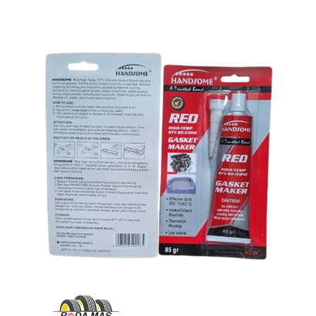 Jual LEM RED SILICONE / LEM GASKET / LEM SILICONE RED 35 gram RMP ...