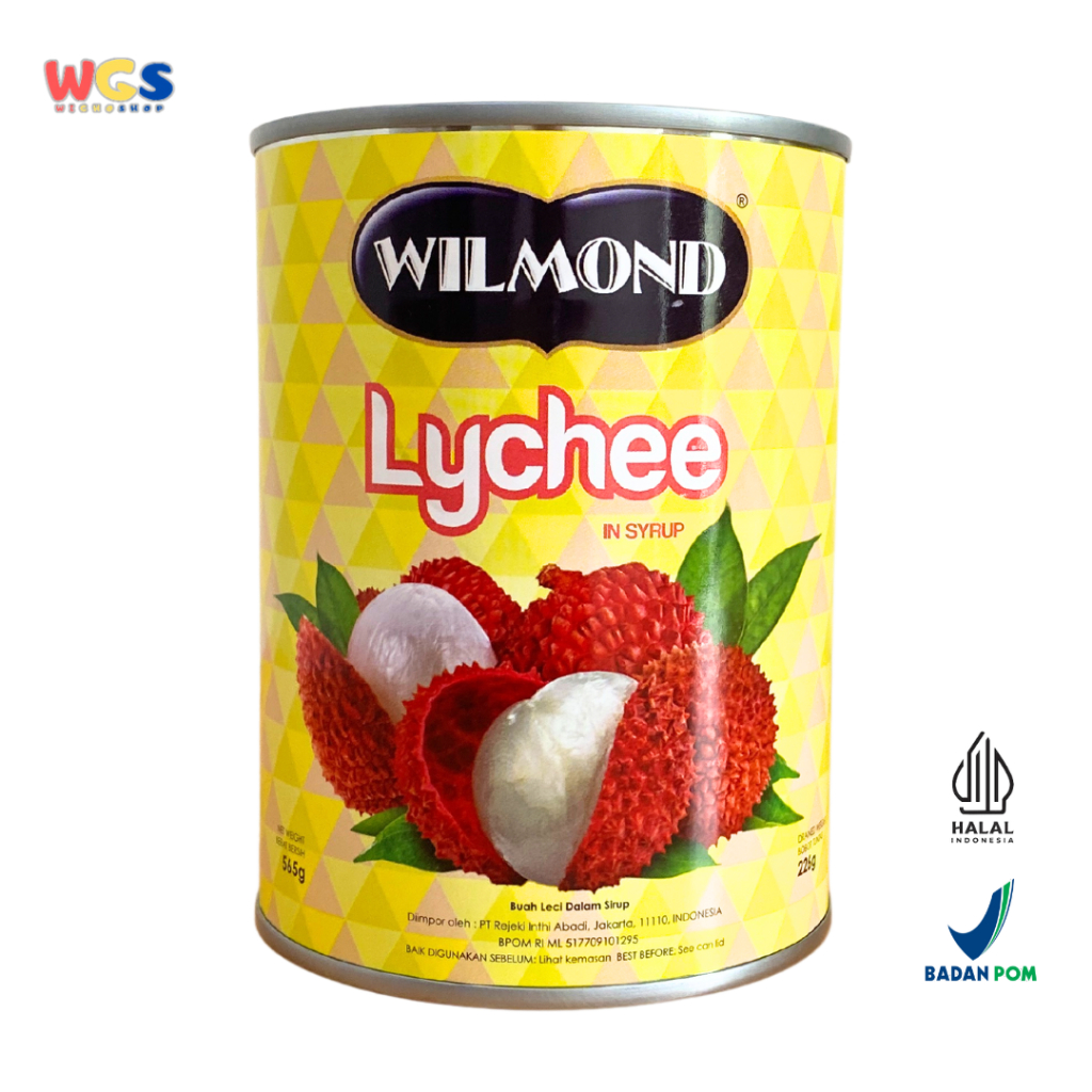 Jual Wilmond Lychee in Syrup 565g - Buah Leci Kaleng Premium Import ...