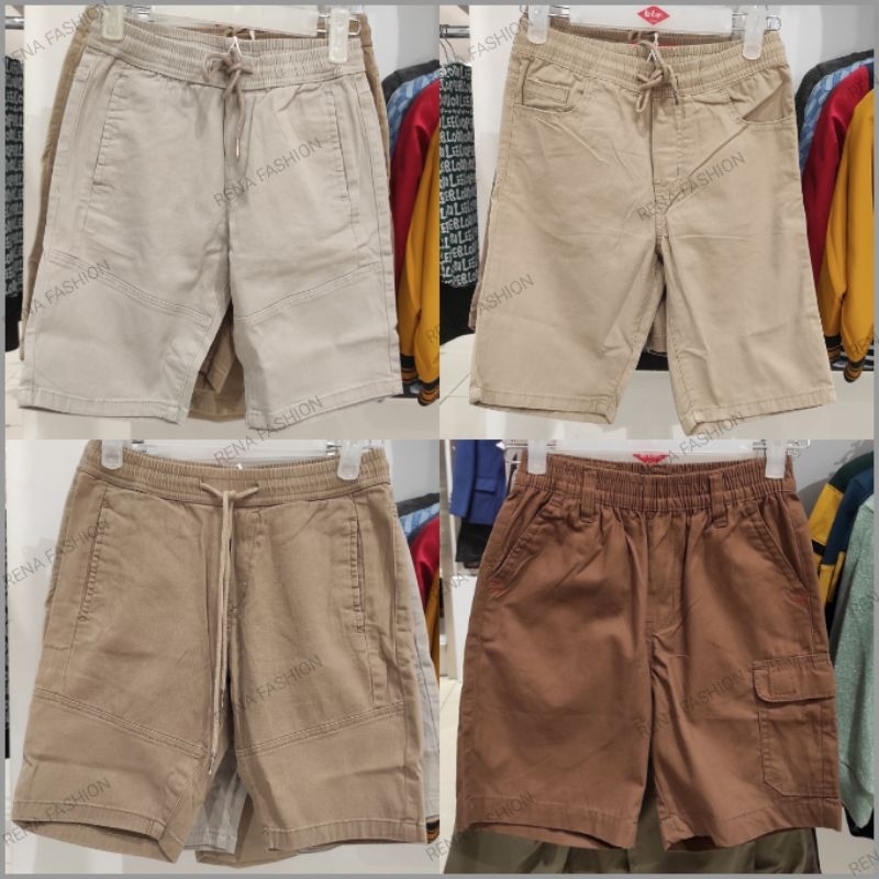 Jual RF Cool kids celana pendek chinos anak cowok new 2024 full karet ...