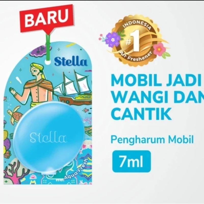 Jual STELLA DAILY FRESHNESS CAR N INDOOR AQUA FRESH ORIGINAL | Shopee ...