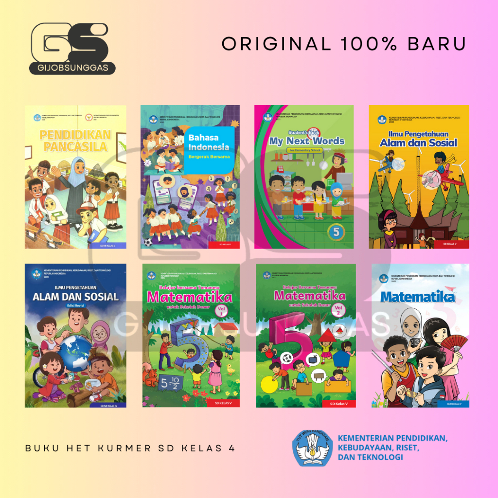 Jual BUKU HET KURIKULUM MERDEKA SD KELAS 5 (KURMER / KURIKULUM PENGGERAK) KEMENDIKBUD | Shopee ...