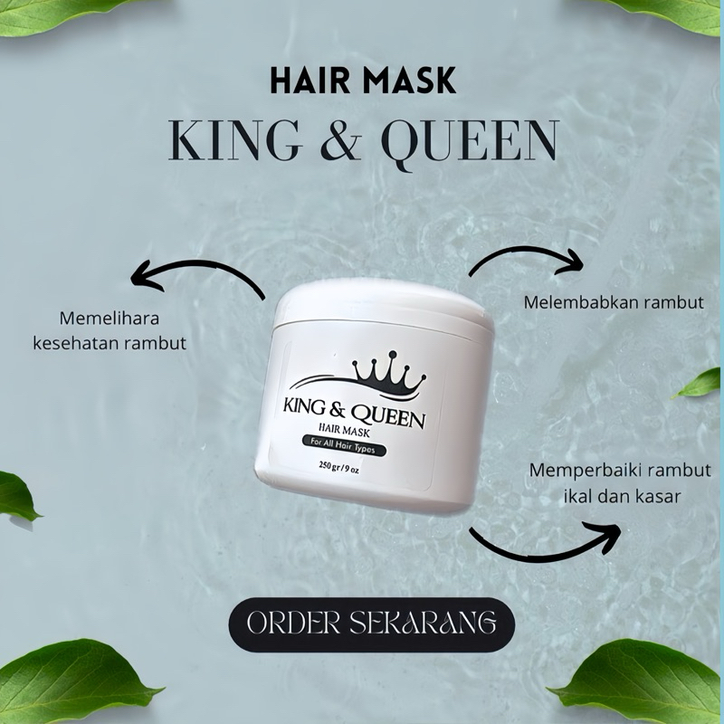 Jual KING AND QUEEN HAIR MASK | Shopee Indonesia