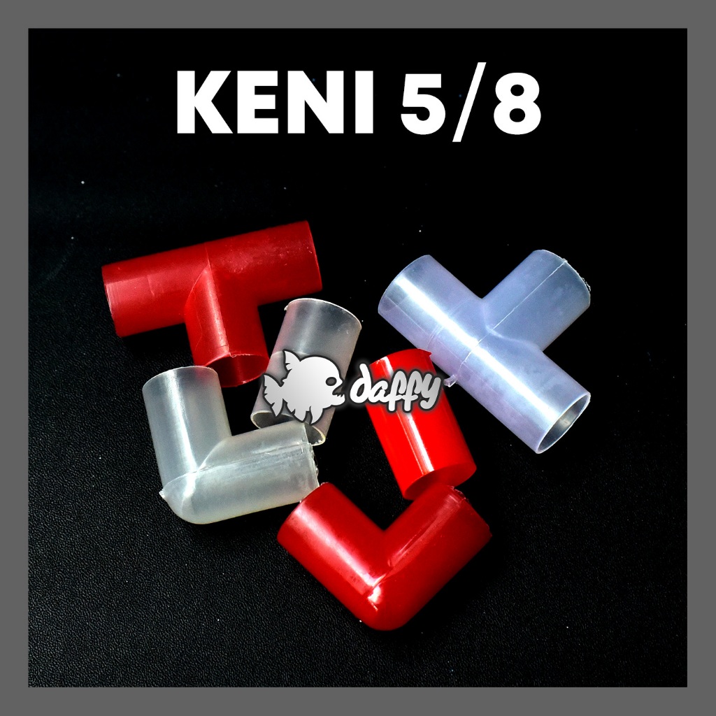 Jual Keni PIPA 5/8 untuk akuarium (L, T dan SAMBUNGAN) | Shopee Indonesia