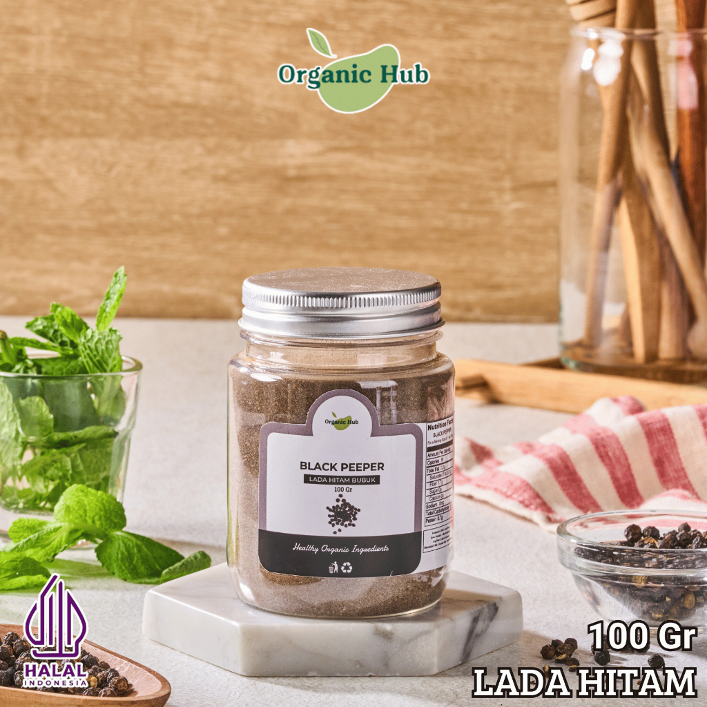 Jual Organic Hub Lada Hitam Bumbu Dapur Nusantara Premium Quality Black ...