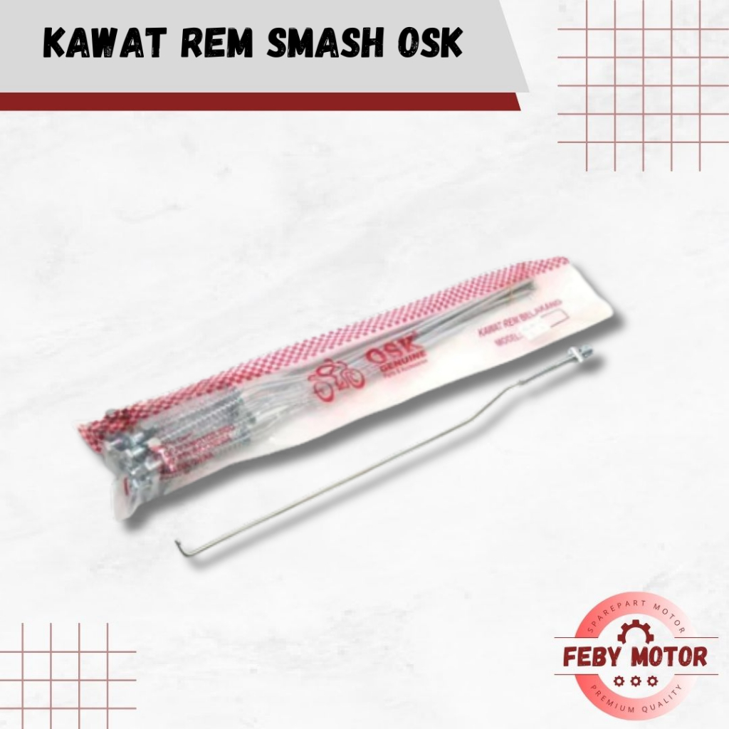 Jual OSK Kawat Rem Smash || Tiang Rem Kawat Rem Suzuki Smash Shogun ...