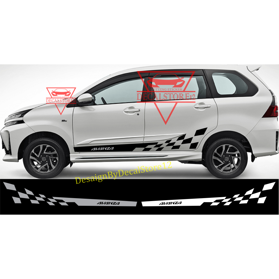 Jual stiker sticker list stripe minimalist stiker cutting body mobil ...