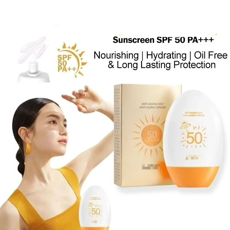 Jual [SPF 50 PA++] SUNSCREEN WAJAH SUNBLOK SPF 50 PA++ anti UVA UVB Melindungi dari tabir surya ...
