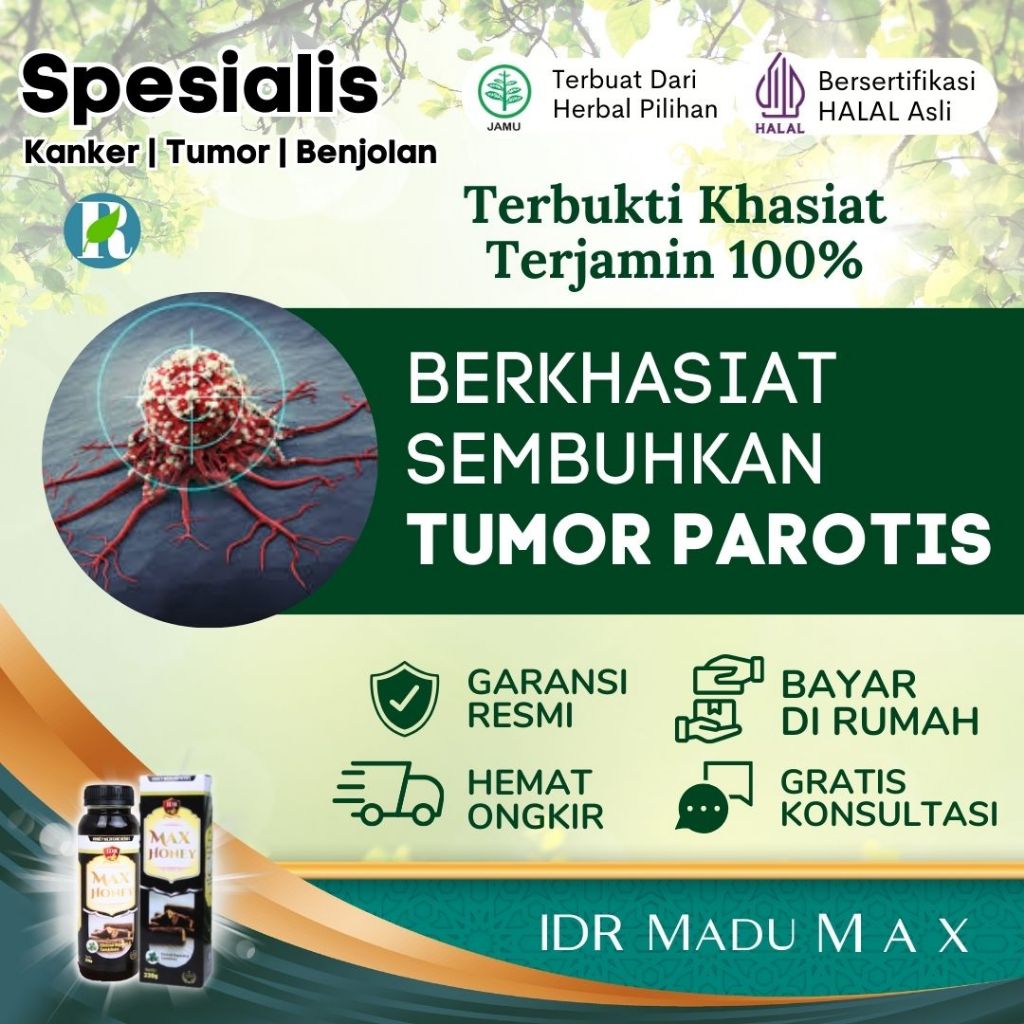 Jual Obat Herbal Alami Pengobatan Tumor Parotis - IDR Madu Max ...
