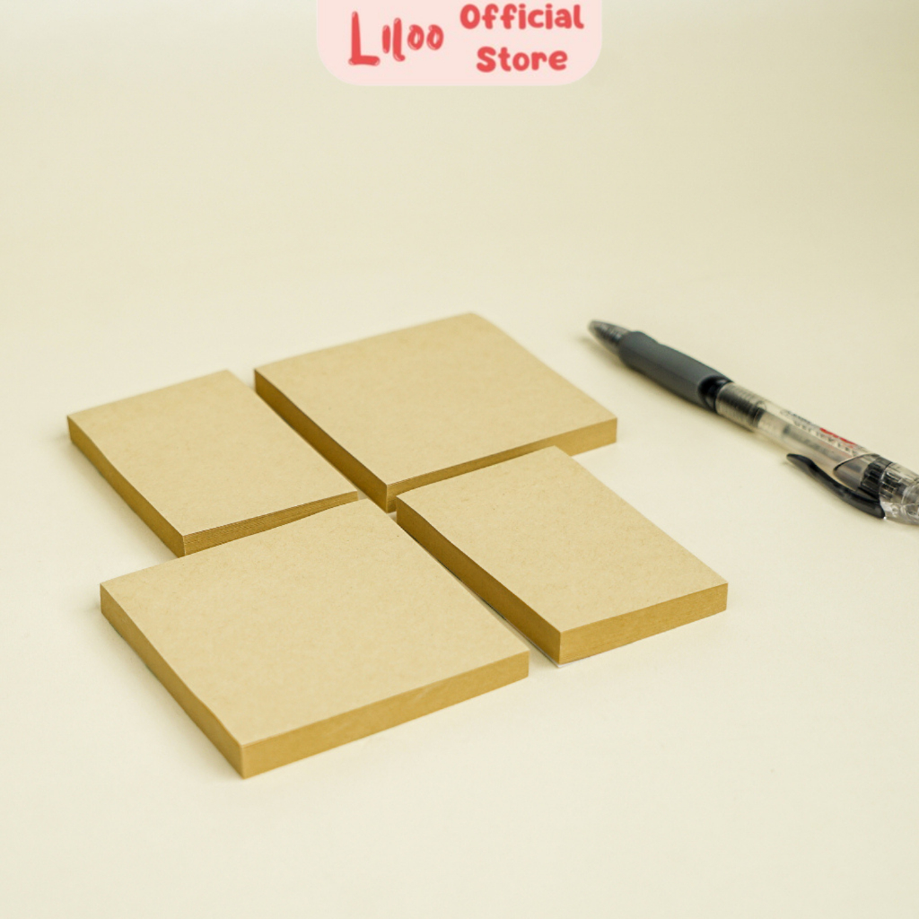 Jual Memo Stick Sticky Note Kertas Tempel Craft Paper Isi 80 Sheets ...