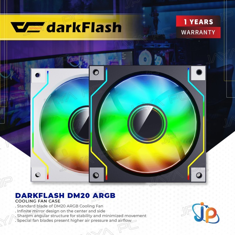 Jual darkFlash DM20 ARGB Cooler Fan Case 120mm - Fan Casing 12cm ...