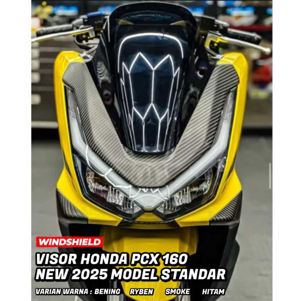 Jual VISOR PCX 160 NEW 2025 WINDSHIELD HONDA PCX 160 VISOR PCX 160 ...