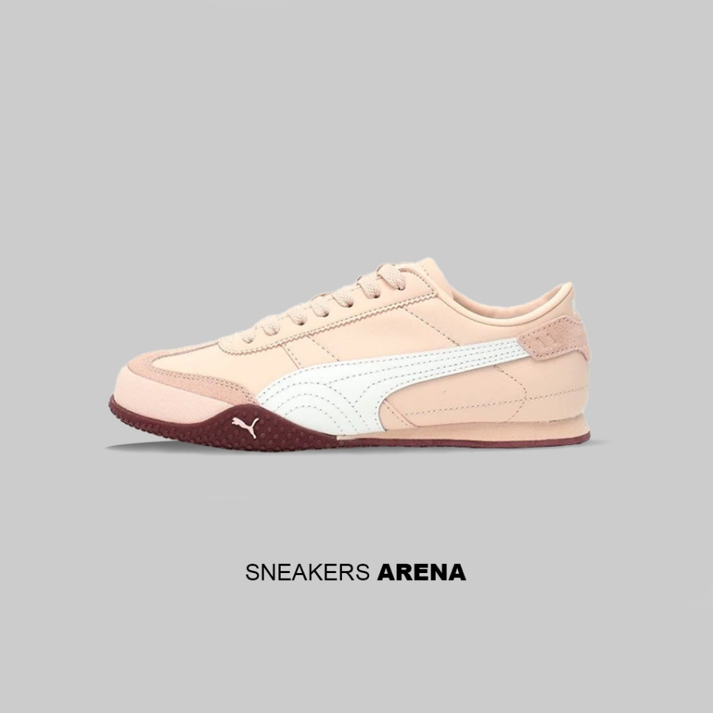 Jual Sneakers Puma Bella UT Leather Sakura Pink | Shopee Indonesia