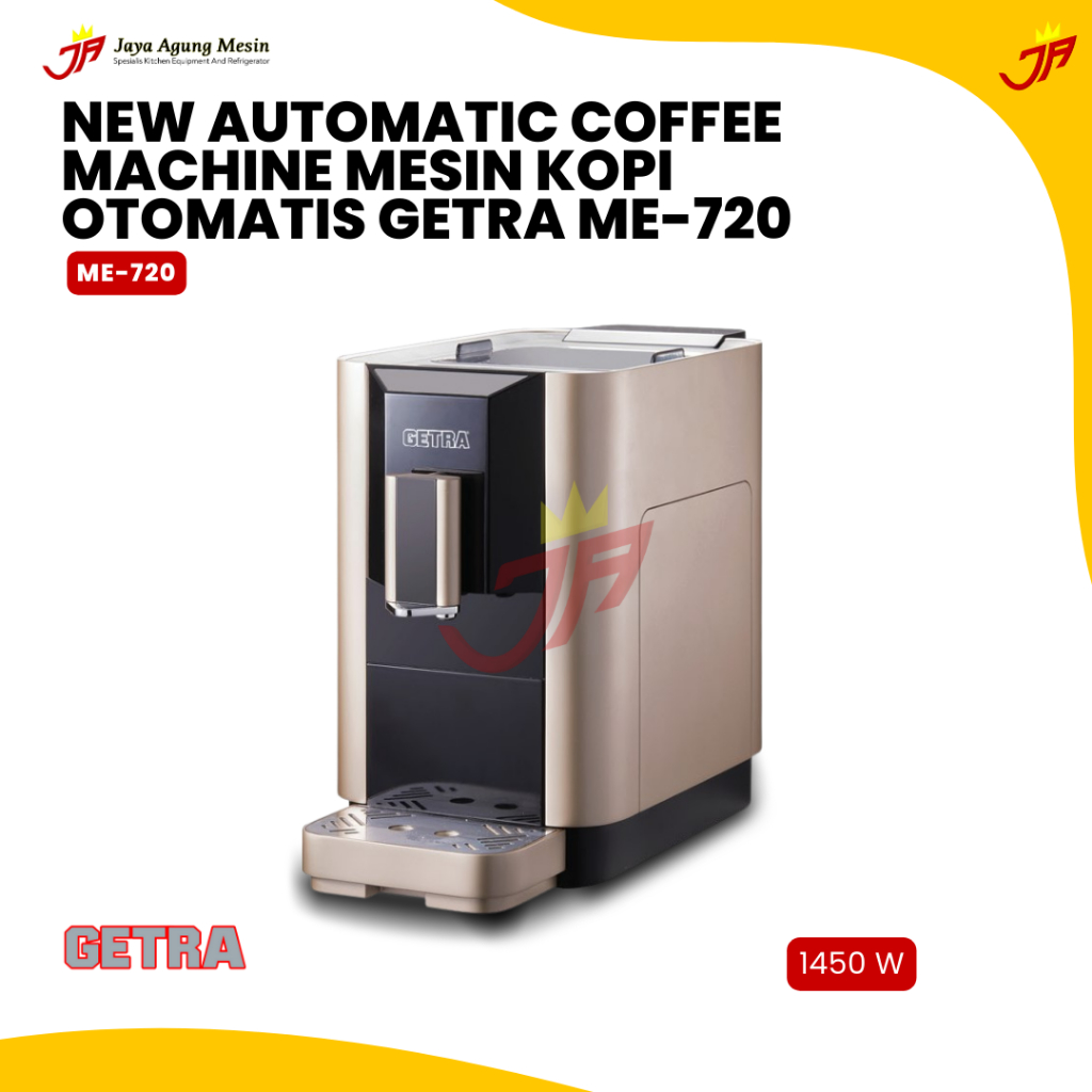 Jual New Automatic Coffee Machine Mesin Kopi Otomatis GETRA ME-720 ...