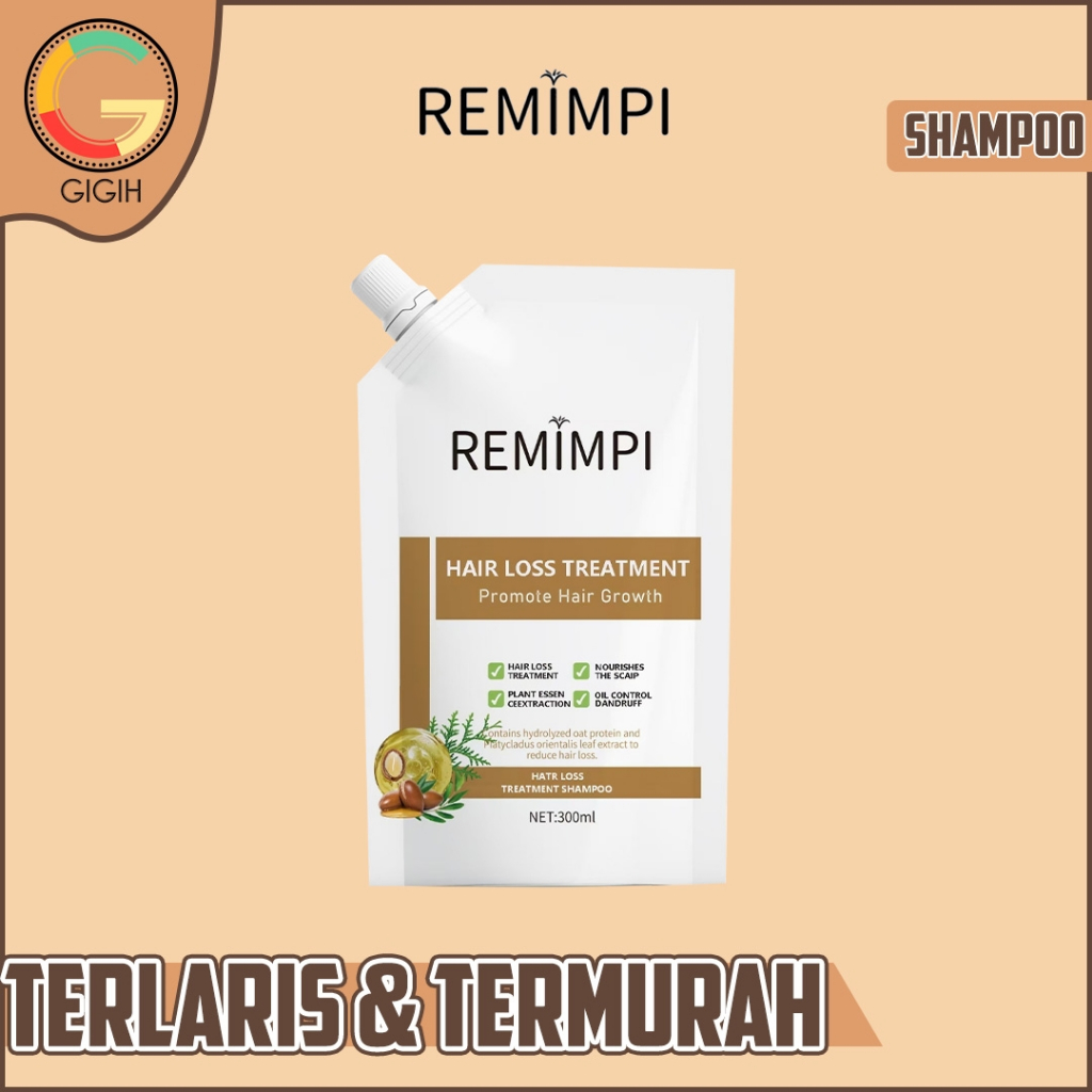 Jual REMIMPI SHAMPOO HAIR LOSS TREATMENT ( PROMOTE HAIR GROWTH ...