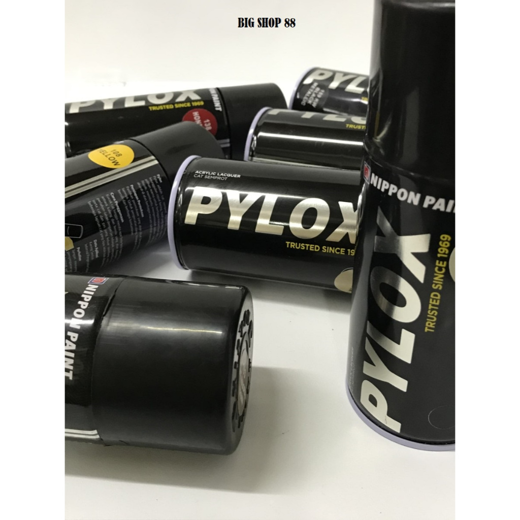Jual Cat Semprot Cat Spray Pylox Pilox Pilok Piloks Cat Semprot Kaleng Besi Motor Nippon Paint ...
