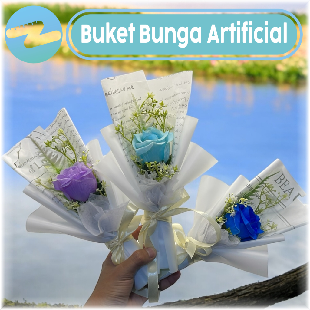 Jual Buket Bunga Artificial / Buket Bunga Palsu / Buket bunga Ulang ...
