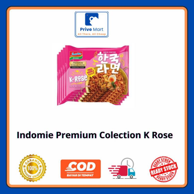 Jual Indomie Goreng Korean Ramyeon Saus Rose Ala Korea 85 gr Prive Mart | Shopee Indonesia