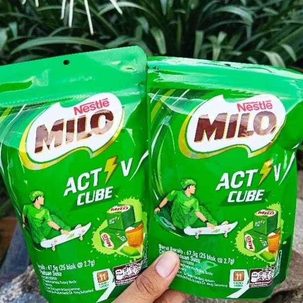 Jual [Baru]Nestle Activ Cube 67,5grx25pcs | Milo Candy Cube | Permen ...