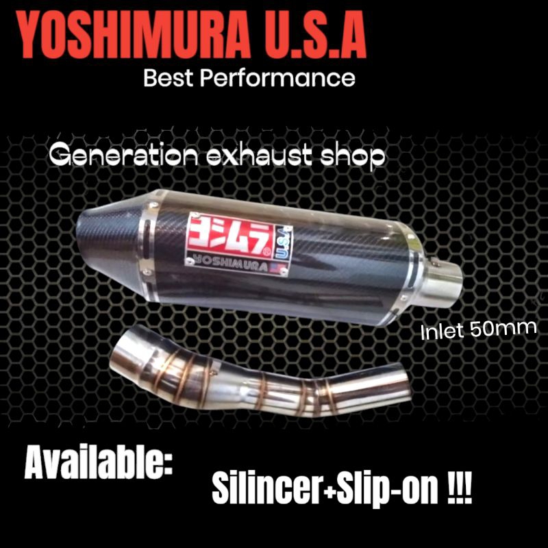 Jual Knalpot YOSHIMURA USA SLIPON NINJA250FI R25 MT25 CBR150R FACELIFT ...
