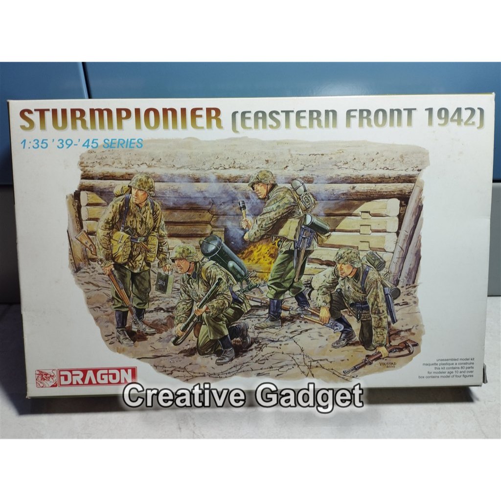 Jual German Sturmpionier with Flamethrower - Eastern Front 1942 - Model ...