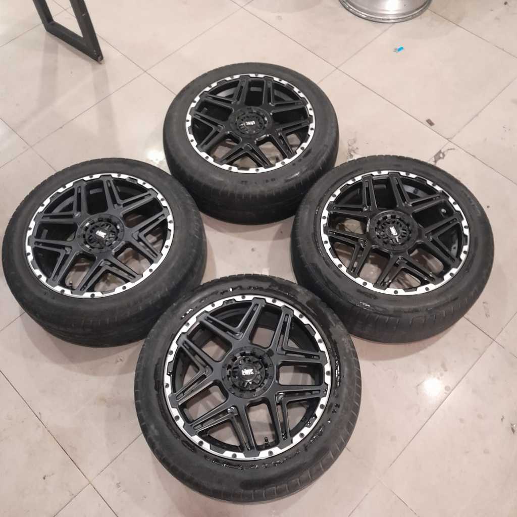 Jual Velg Mobil Bekas Racing Hsr New Avanza Veloz Ring 17 Baut 5x100/114,3 Bisa Buat X-Pander ...