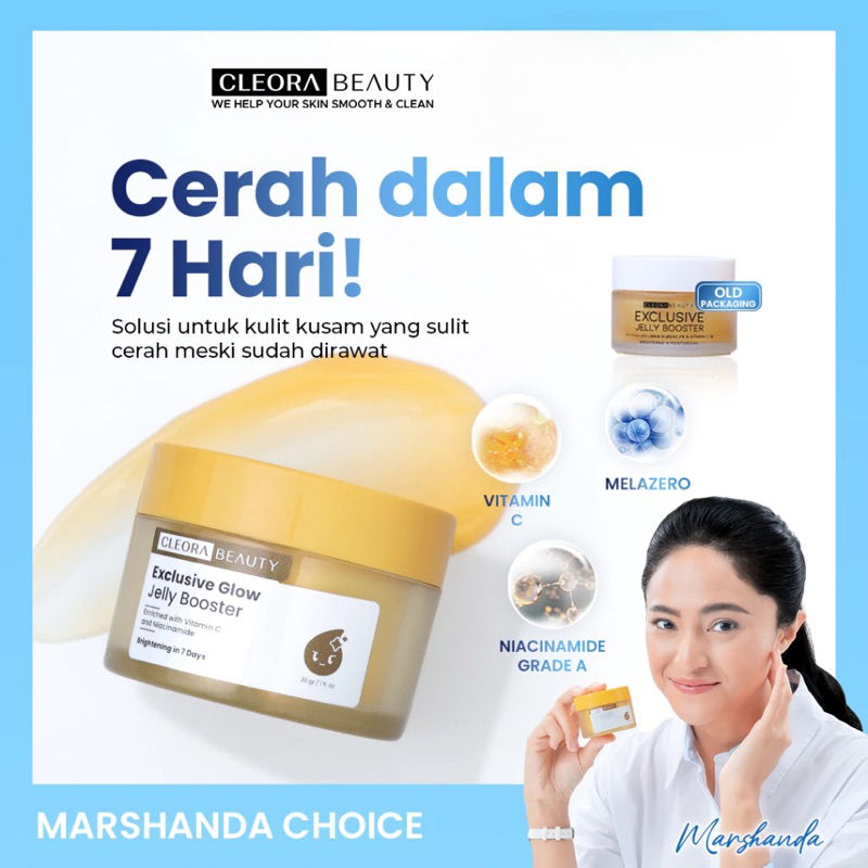 Jual CLEORA Beauty Exclusive Glow Jelly Booster Vit C Brightening ...