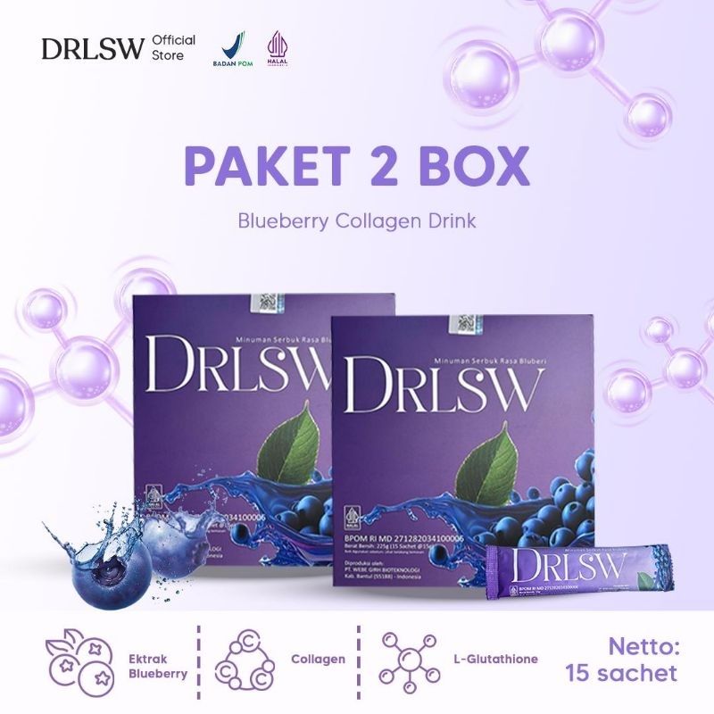 Jual DRLSW Collagen Drink | Minuman Kolagen Glutathione Pencerah Badan | Premium Collagen Drink ...