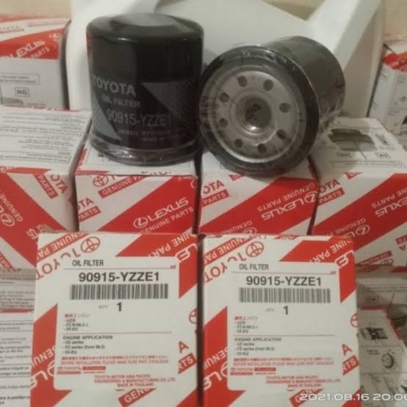 Jual Filter Oli Vios Limo Soluna Yaris Camry Altis Harrier Sienta Voxy ...