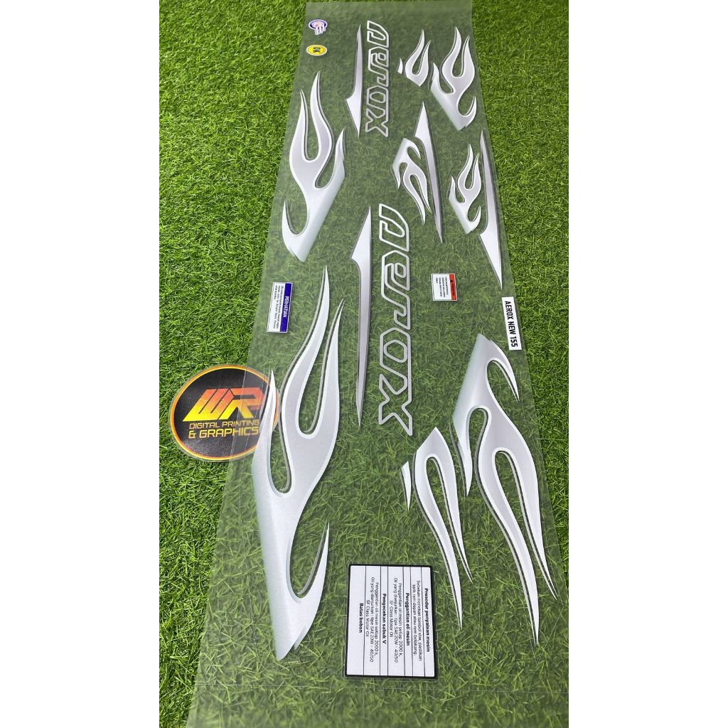 Jual STRIPING AEROX NEW 155 NVX TRANSPARAN MOTIF API SIMPEL V3 NEW ...
