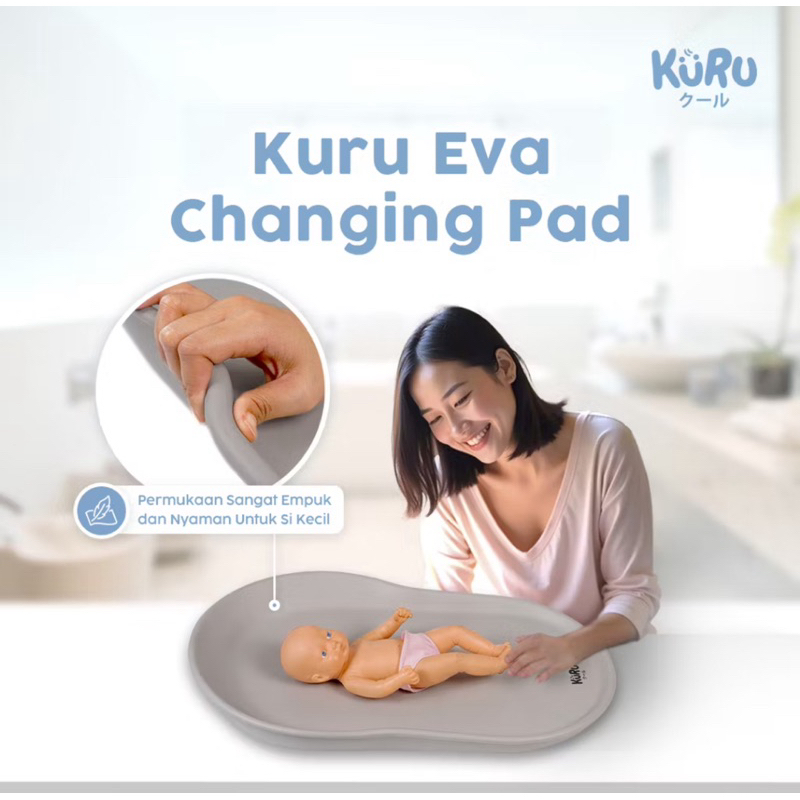 Jual Kuru Baby Eva Changing Pad | Alas Ganti Popok Bayi | Shopee Indonesia