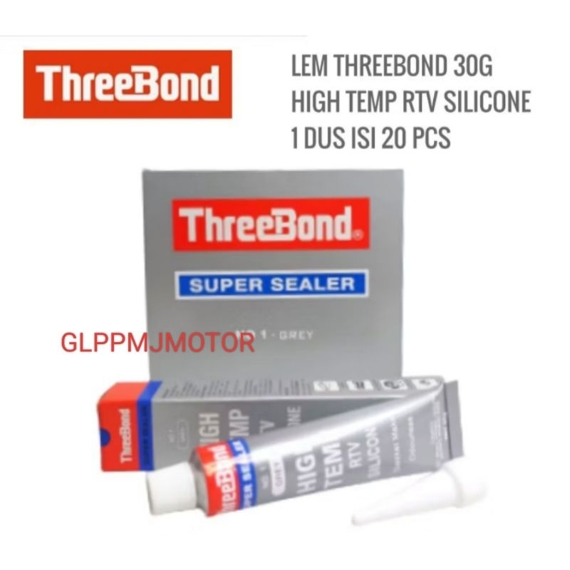 Jual Isi 10 20 ThreeBond Lem Threebon 30G High Temp RTV 1 DUS LEM ...