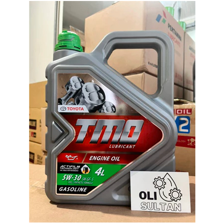 Jual TMO Lubricant Engine Oil Mesin Mobil Toyota TMO 5W-30 Api SN ...