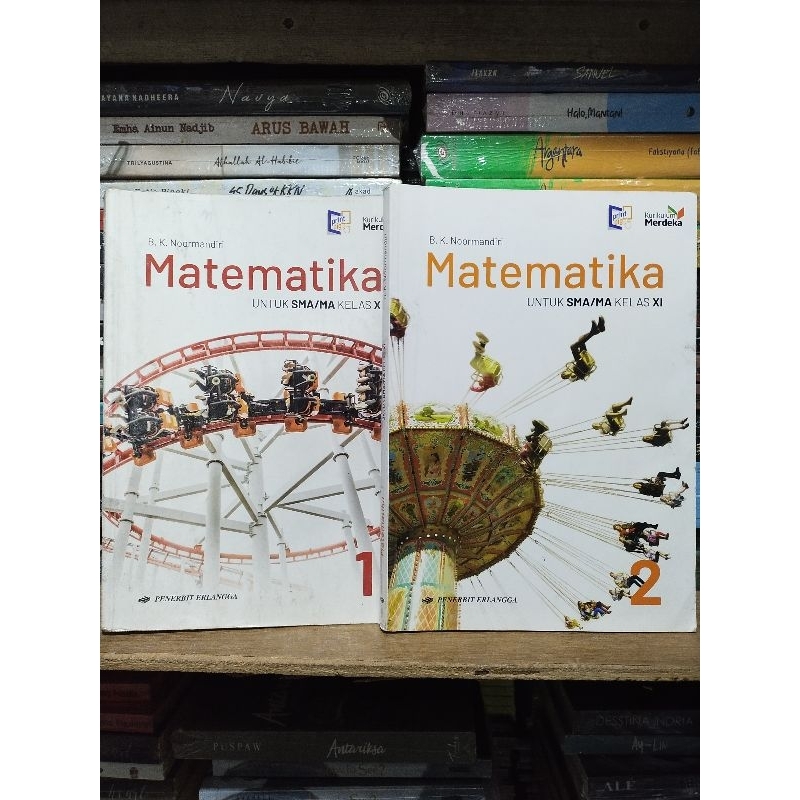 Jual Buku Matematika 1,2,3 SMA/MA Kelas X,XI,XII Erlangga Kurikulum Merdeka B.K. Noormandiri ...