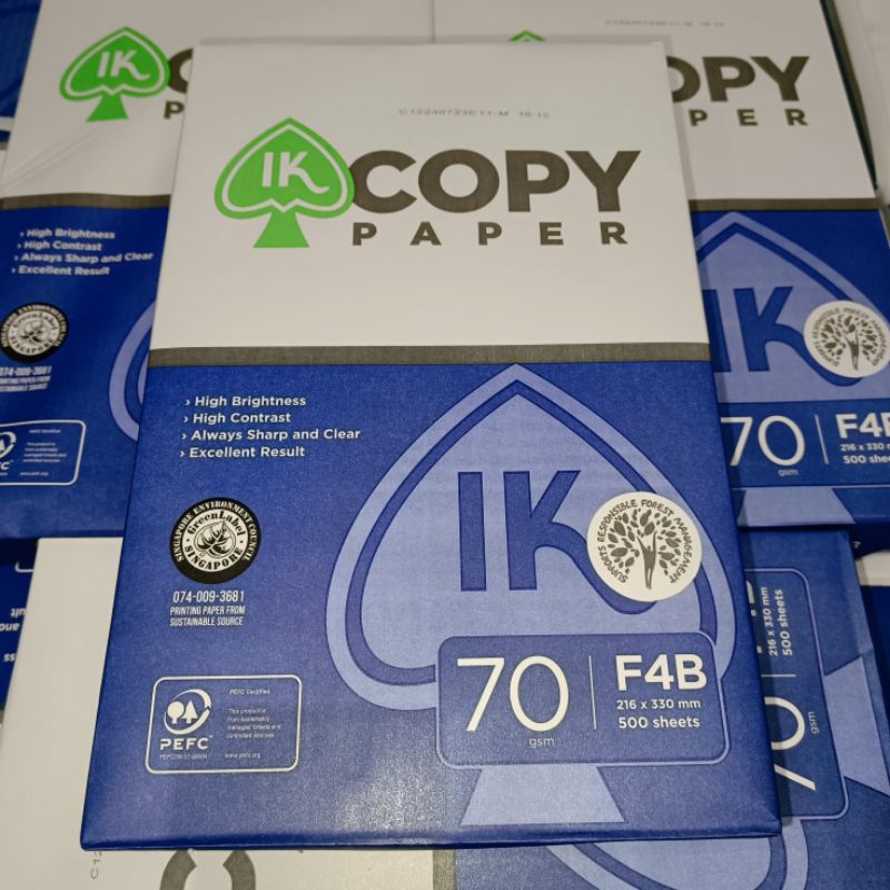 Jual PROMO KERTAS F4 FOLIO 70 GRAM COPY PAPER RIM ( Instan / Sameday ...