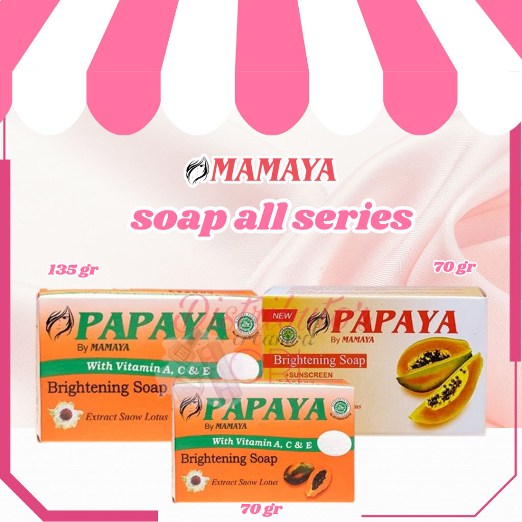 Jual Sabun Papaya By Mamaya 135 Gram Original | PAPAYA BY MAMAYA 135 GR ...