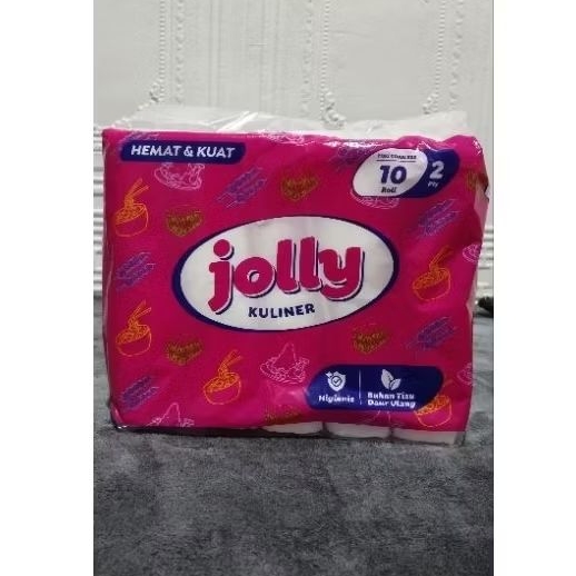 Jual tisu jolly kuliner/ jolly coreless 1 pack isi 10 roll x 2 ply ...
