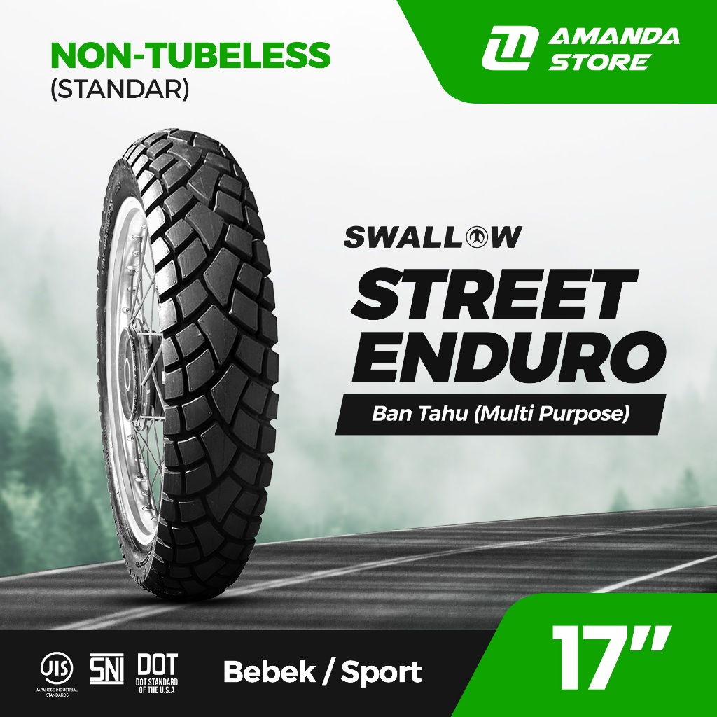 Jual Ban STANDAR TAHU/Nanas Ring 17" Swallow STREET ENDURO | Shopee ...