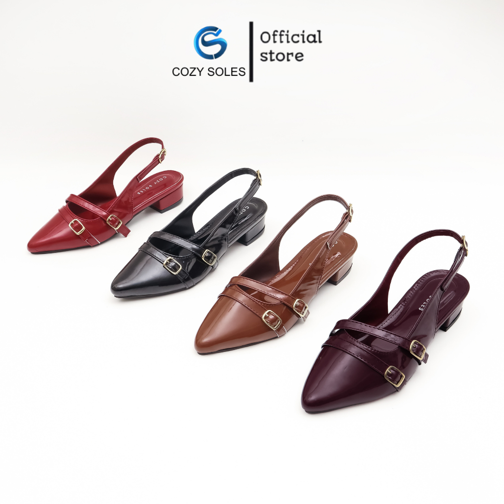 Jual Cozy Soles - Rachel Heels Wanita / Hak 3cm / Sepatu Wisuda ...