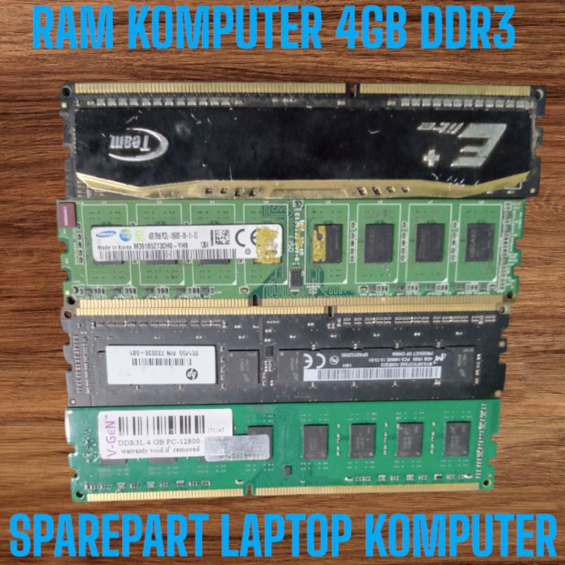 Jual RAM KOMPUTER 4GB DDR3 - RAM PC 4GB DDR3 | Shopee Indonesia