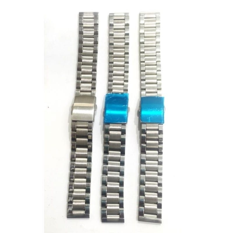 Jual Rantai jam tangan stainliss steel size 18mm Silver | Shopee Indonesia