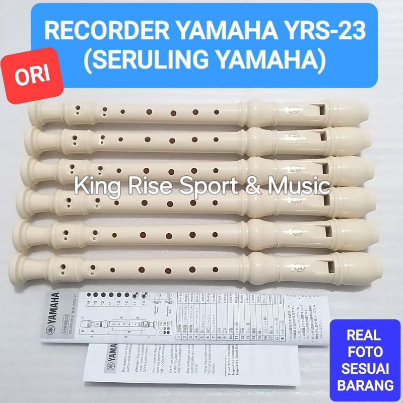 Jual Recorder/ Seruling YAMAHA YRS-23 (ORI) | Shopee Indonesia