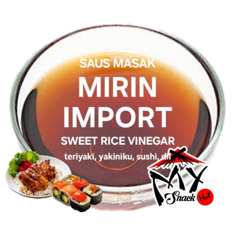 Jual MIRIN IMPORT 50ML SAUS SAOS CUKA MANIS BUMBU MASAK MASAKAN JEPANG ...