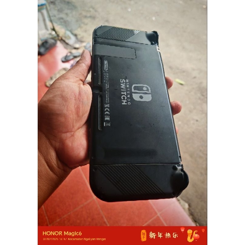 Jual nintendo switch v2 tablet only 128gb ofw baned 2boot | Shopee ...