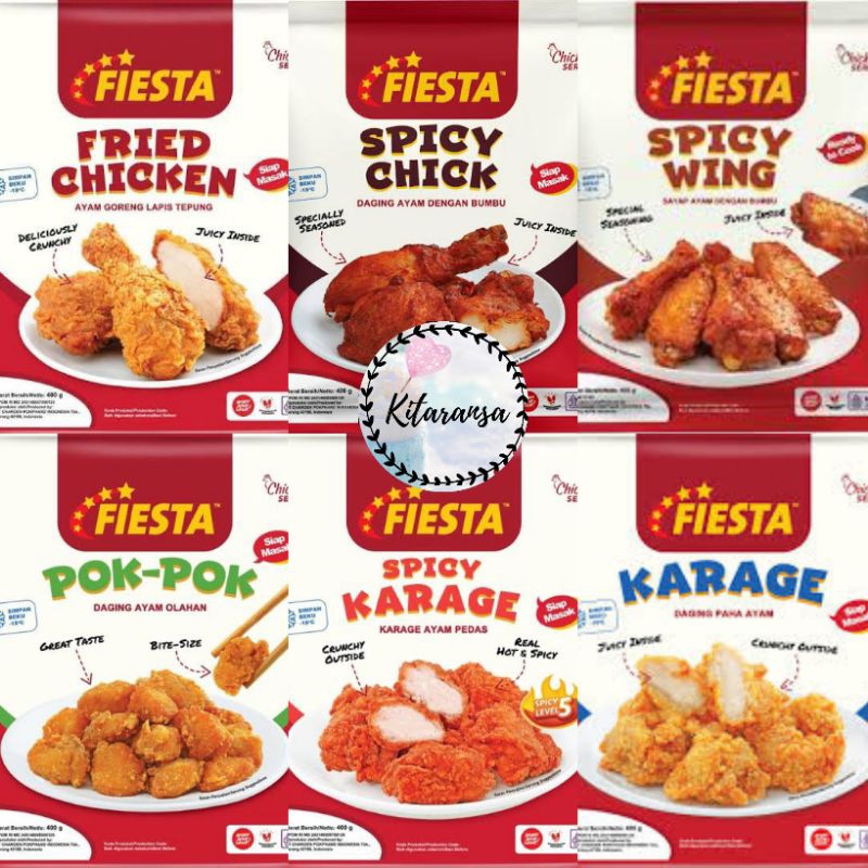 Jual Fiesta Spicy Chicken/Fiesta Spicy Chick 500gr/Fiesta Karage/Fried ...