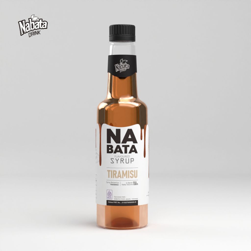 Jual Syrup Tiramisu Premium 750ml Sirup Tiramisu Nabata Untuk Campuran ...